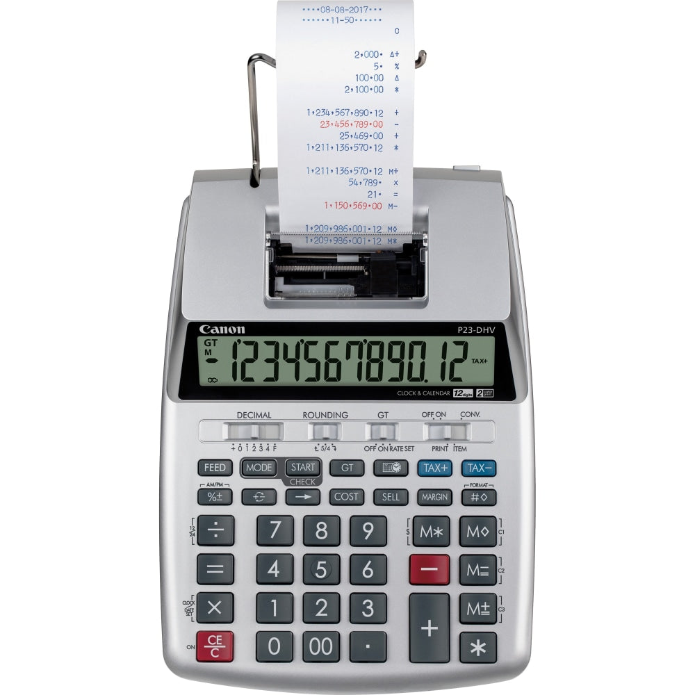 Canon P23-DHV-3 Printing Calculator, 2279C001 | Supplies Outlet LLC