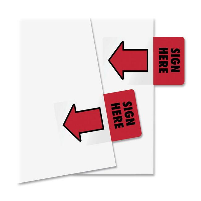 Redi-Tag Sign Here Flags | Supplies Outlet LLC