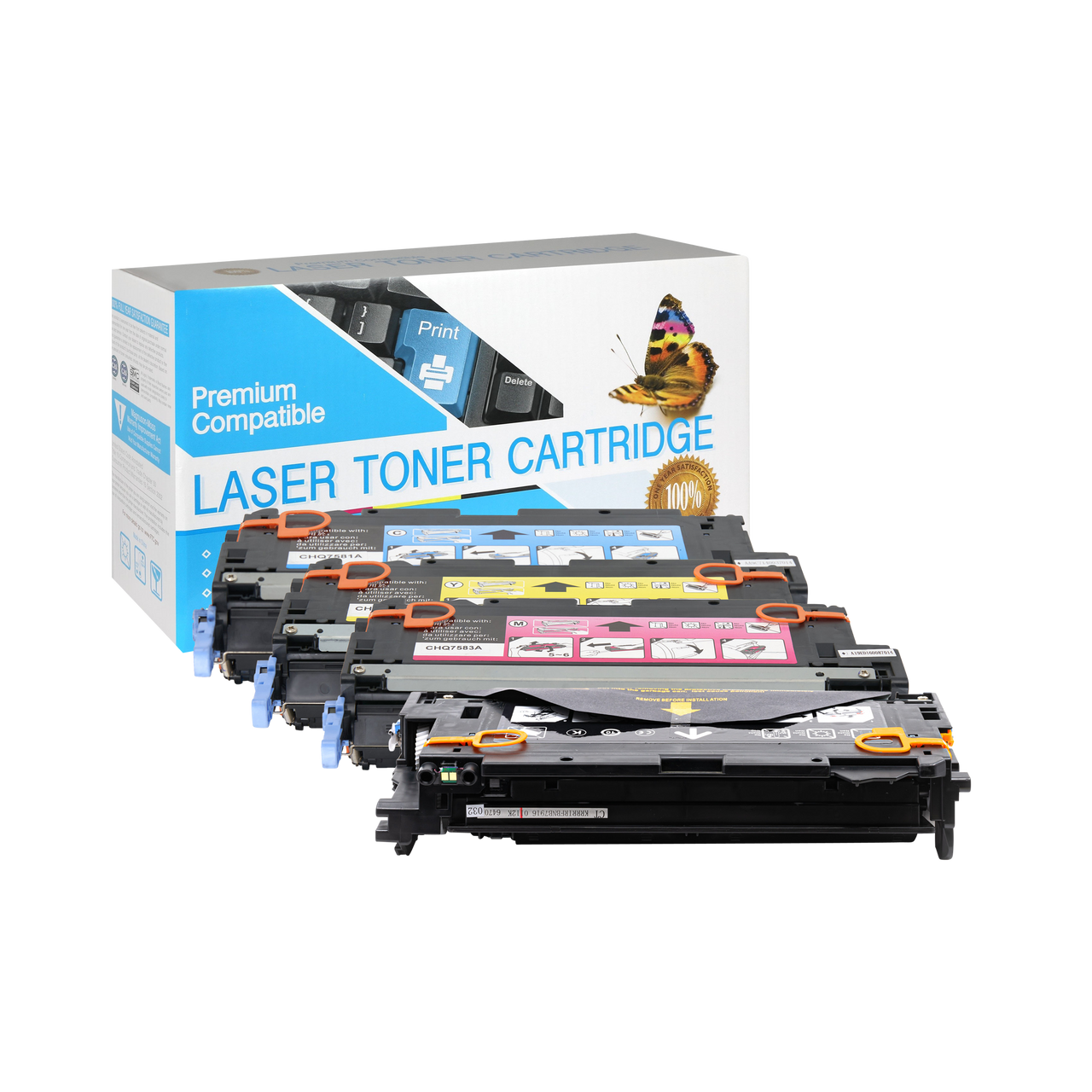 Compatible HP 503A (Q6470A) Toner Cartridge - 6,000 Page Yield ...