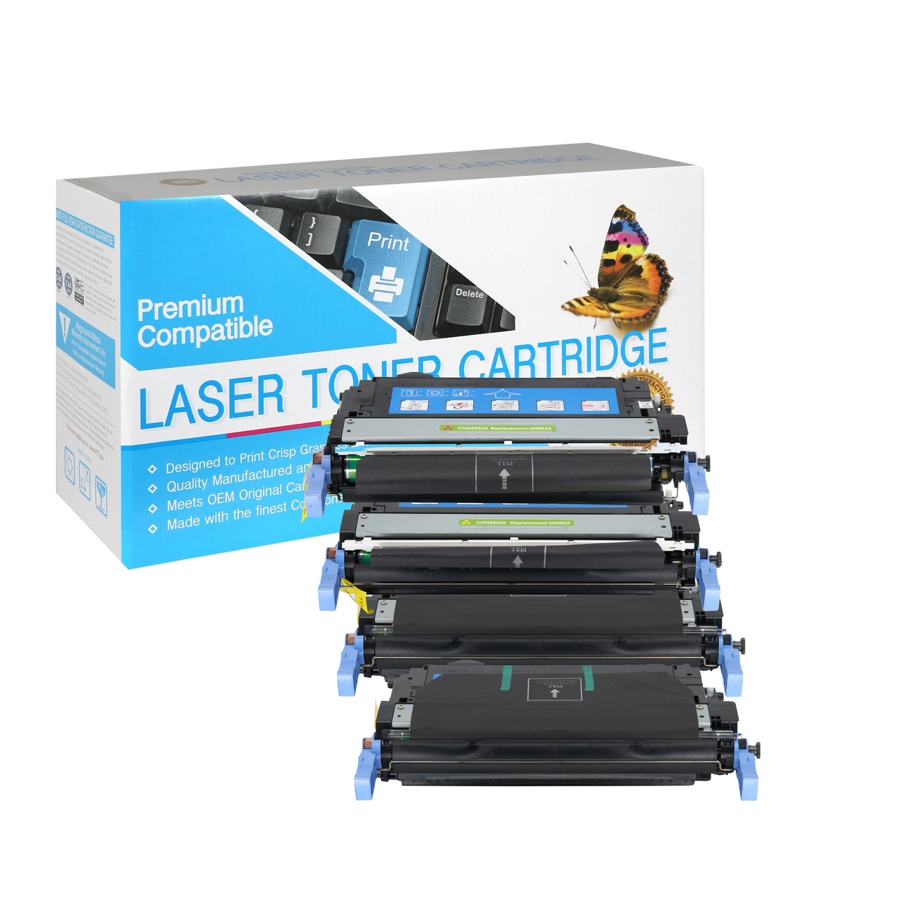 Compatible HP 643A Toner Cartridge (All Colors) by SuppliesOutlet ...