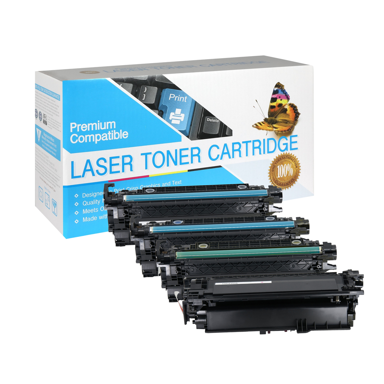 Compatible HP 504A Toner Cartridge (All Colors) by SuppliesOutlet ...