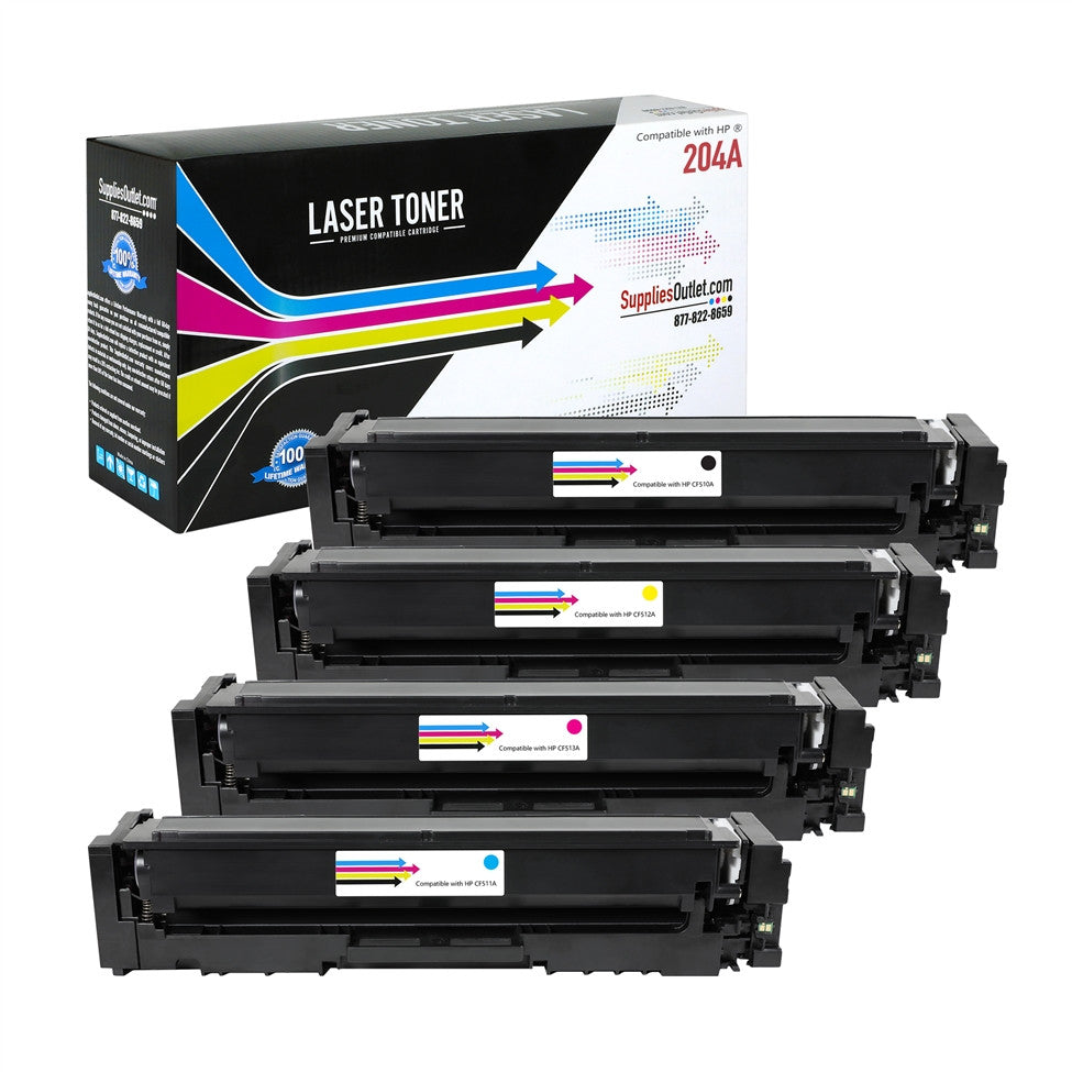 Compatible HP 204A Toner Cartridge (All Colors) by SuppliesOutlet ...
