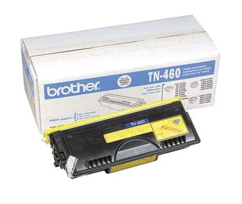 Brother TN460 Black Toner Cartridge - 6,000 Page Yield | Supplies ...